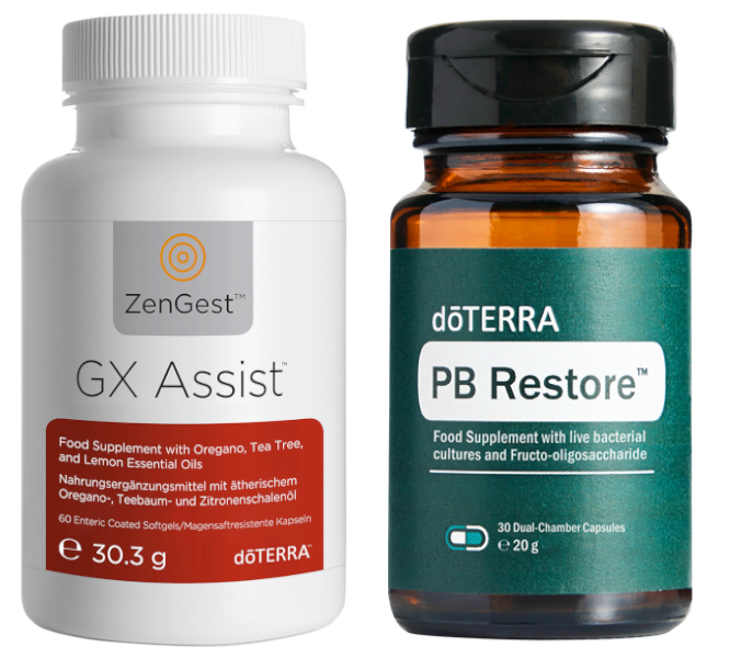 Cleanse & Renew Kit - PB Restore™ & GX Assist™ – The Essential Oil Shop